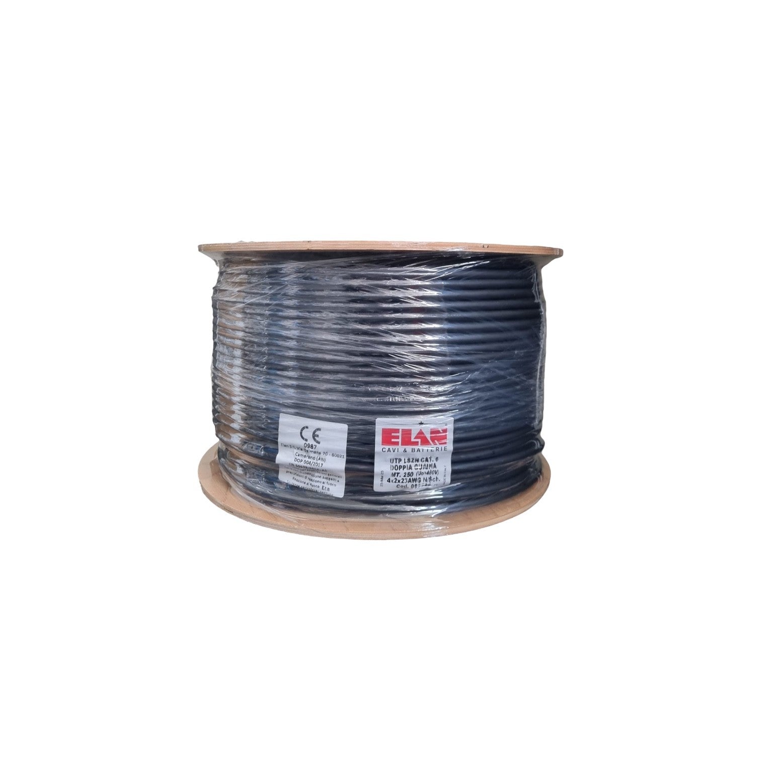 099999 - ELAN Cavo dati UTP box in rame CAT6 250M
